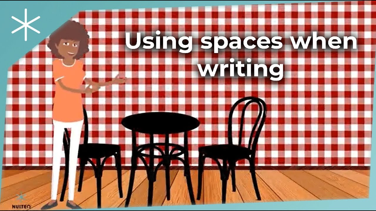 Using Spaces when Writing - YouTube