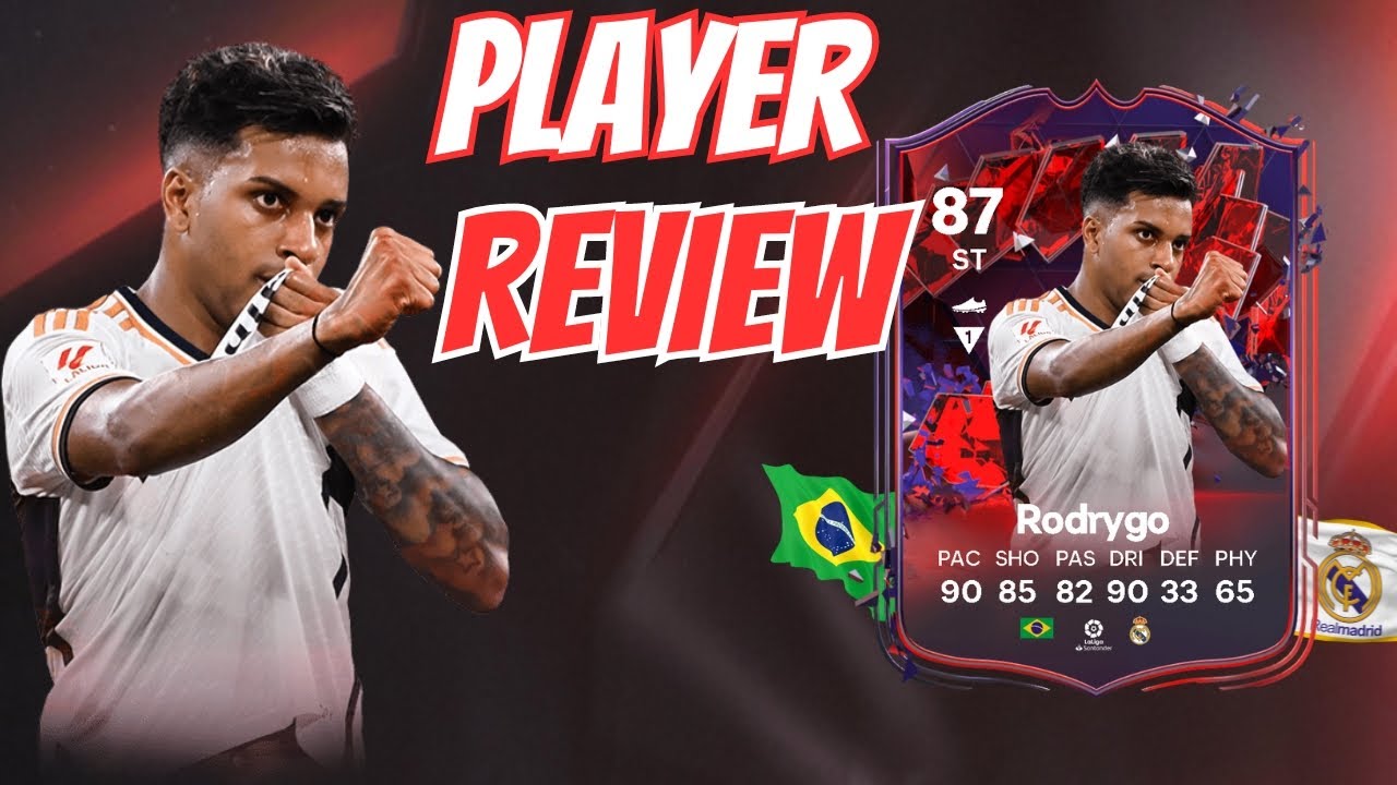 TRAILBLAZER 87 RODRYGO SBC PLAYER REVIEW | EA FC 24 ULTIMATE TEAM - YouTube
