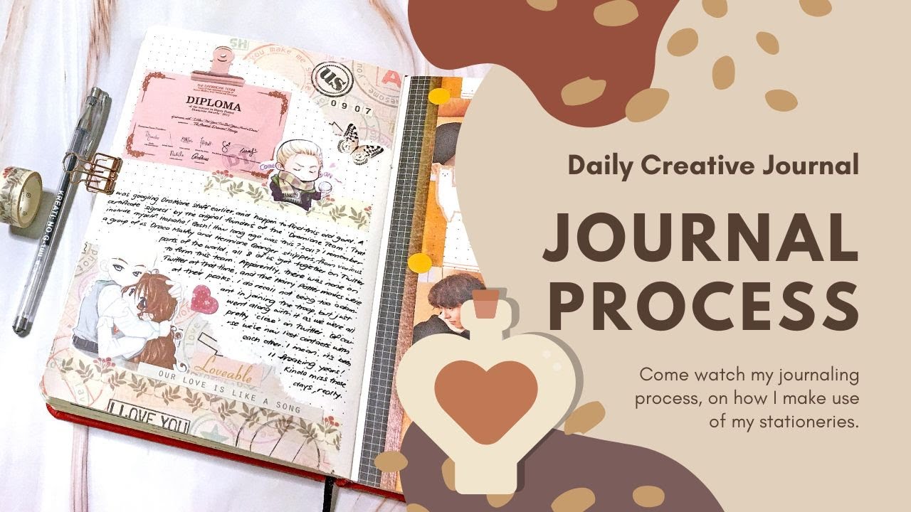 Journal With Me || Old Dramione Team || Creative Daily Journal || #042 ...