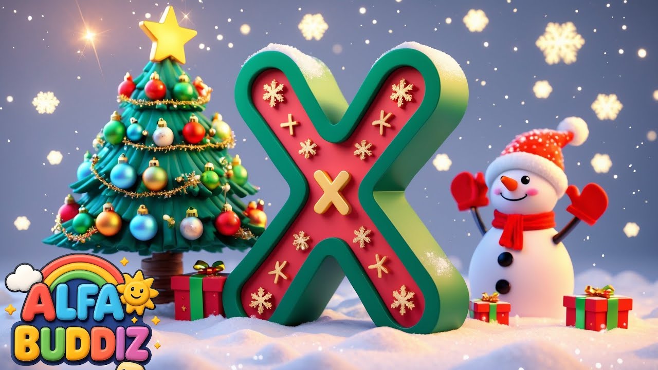 "Letter X Song 🎶 Learn Alphabet with Fun Music | ABC Phonics for Kids ...
