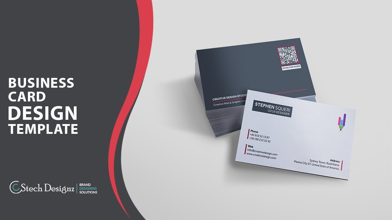 Creating A Professional-Looking Business Card in Adobe illustrator ...