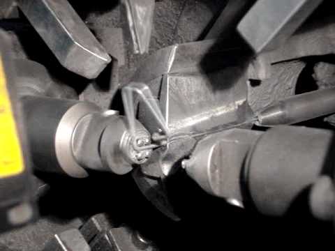 Custom wire form spring - YouTube