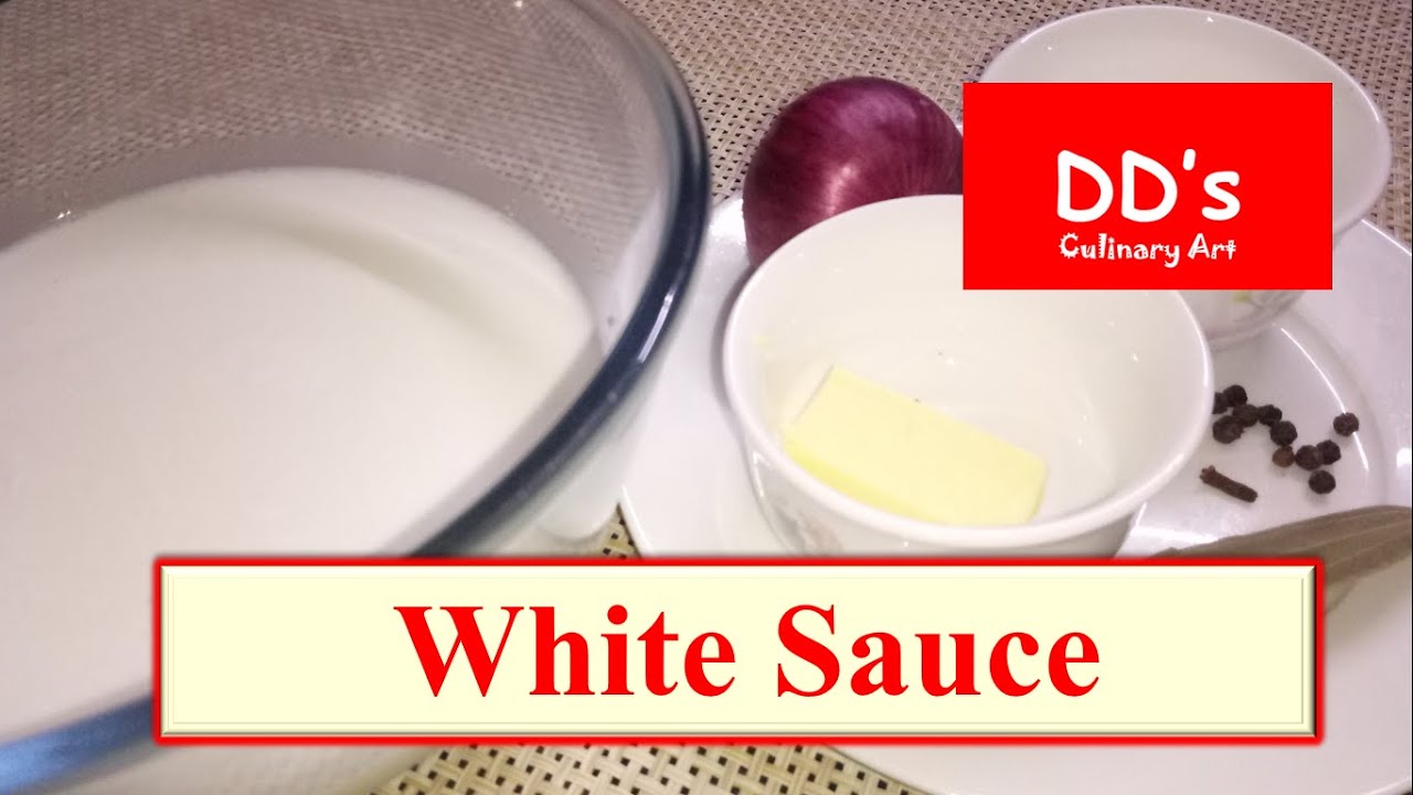 Easy Recipe of White Sauce - YouTube