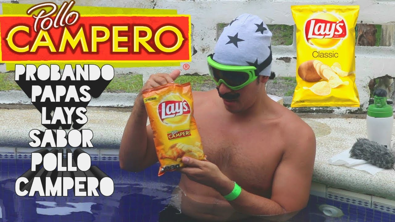 Probando papas Lays sabor a Pollo Campero. ¿Sabias que existían? - YouTube