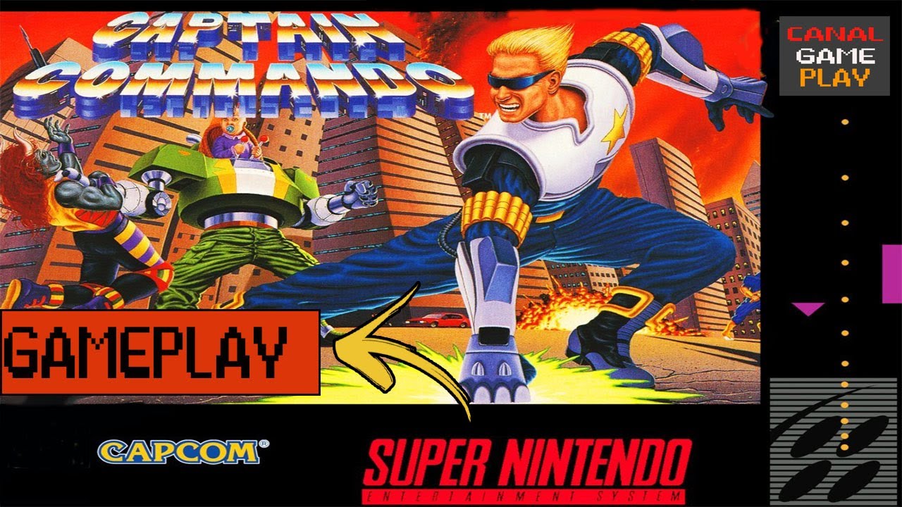 Captain Commando Super Nintendo Gameplay - YouTube