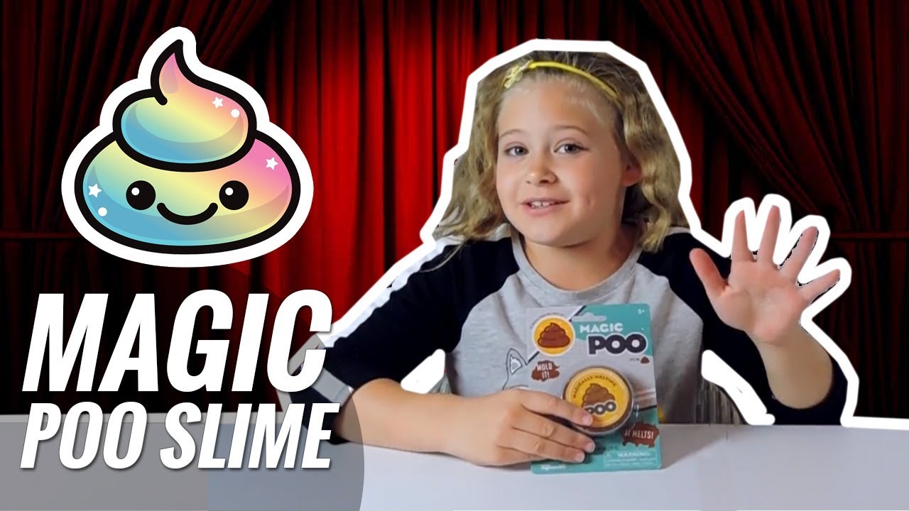 Magic Poop Slime Unboxing - YouTube