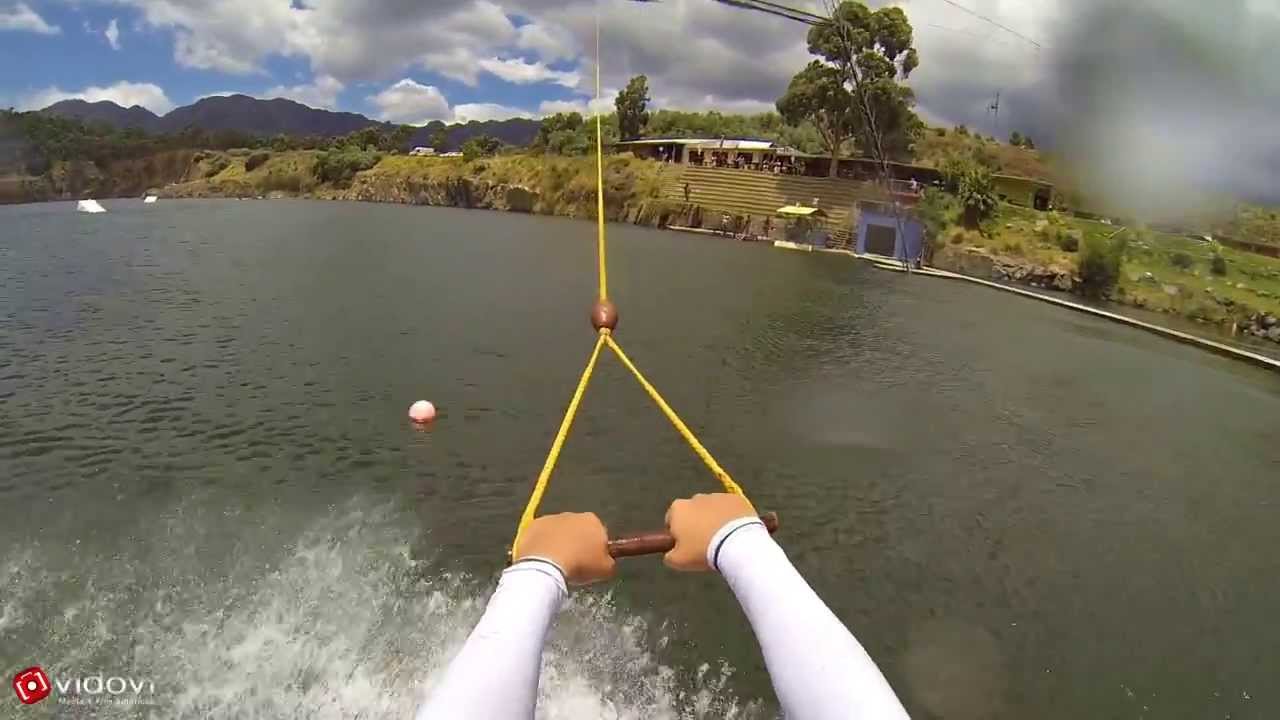 Extreme Cable Skiing - YouTube