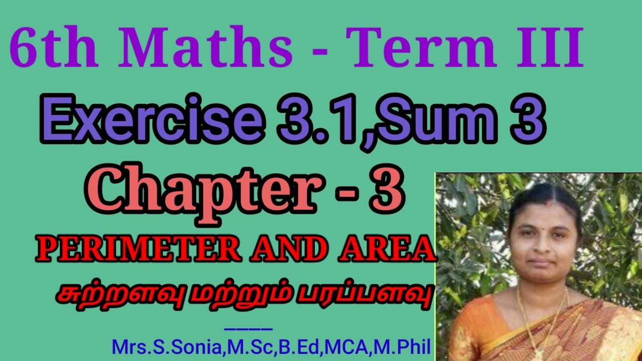 6th Maths Term 3 Chapter 3 Exercise 3 1 Sum 3 YouTube 6th-maths-term-3-chapter-3-exercise-3-1-sum-3-youtube