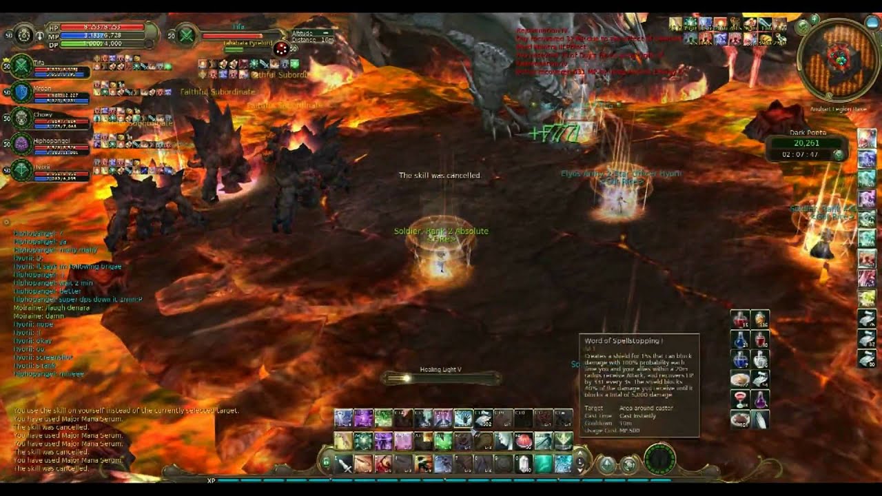 Aion Dark Poeta S-Rank Boss Tahabata Kill - YouTube