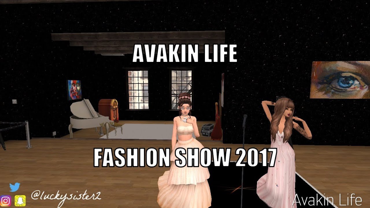 Avakin Life: ♡ Fashion Show 2017 Part. 1 ♡ - YouTube
