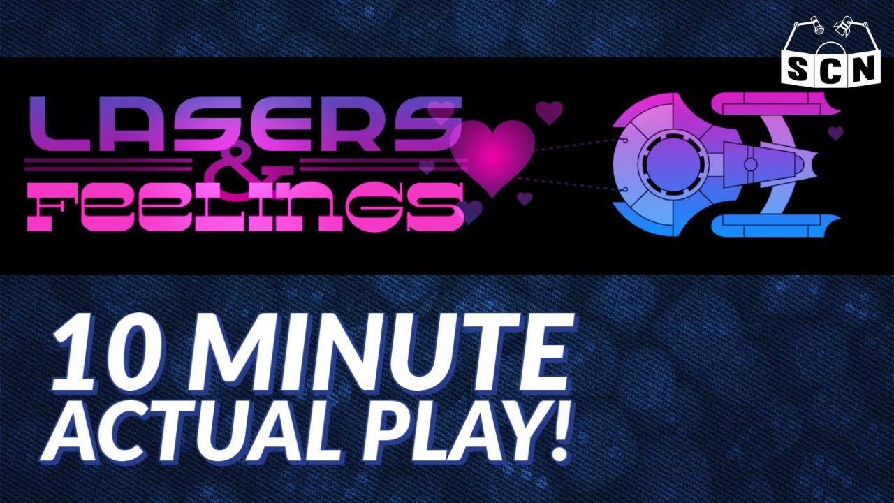LASERS & FEELINGS One-Page RPG | 10 Minute Actual Play - YouTube