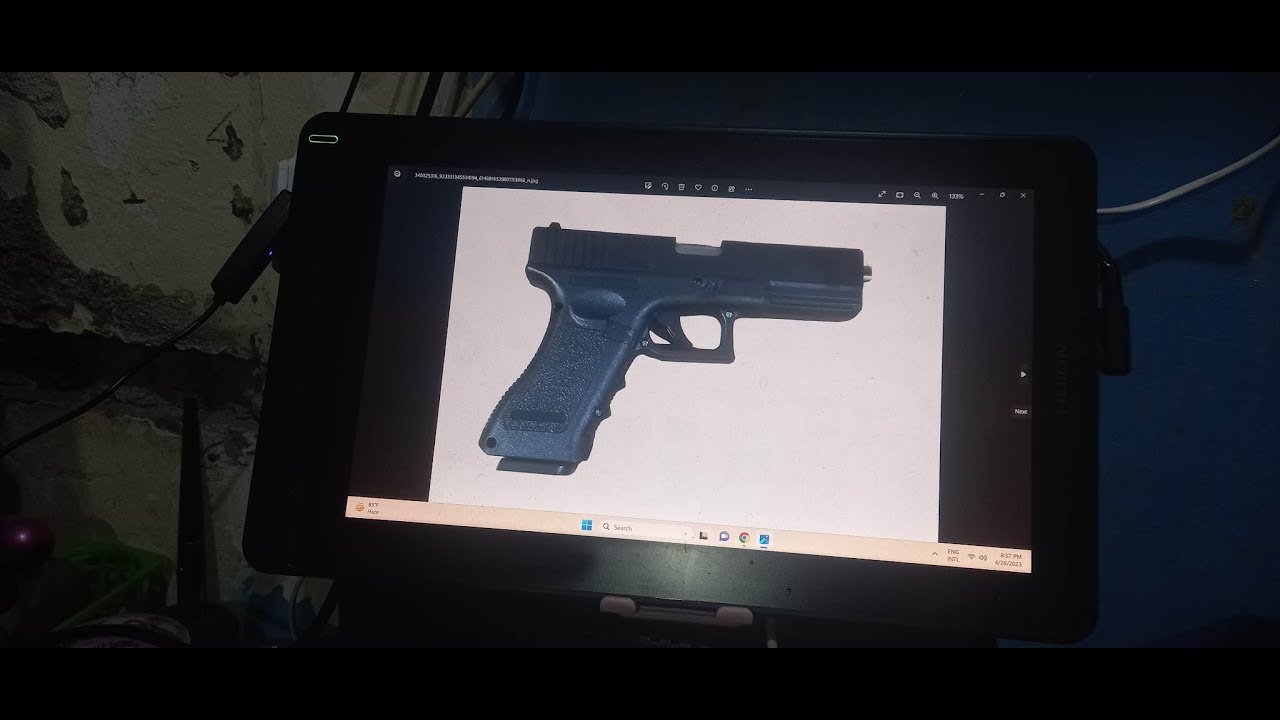 AIR SOFT MANUAL PLASTIC GE-18 GLOCK - YouTube