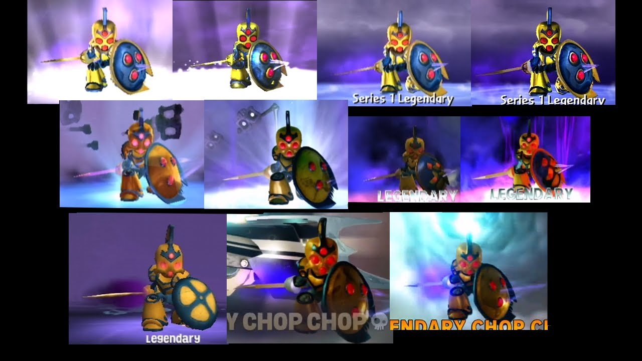 All Variant Skylanders Magic Moment Comparison (Wii/PS3/Wii U) - YouTube