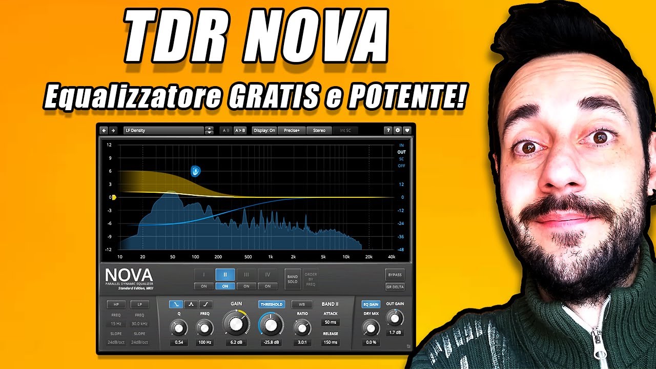 Tutorial TDR Nova - Un Equalizzatore Gratuito davvero interessante! (EQ Dinamico) - YouTube