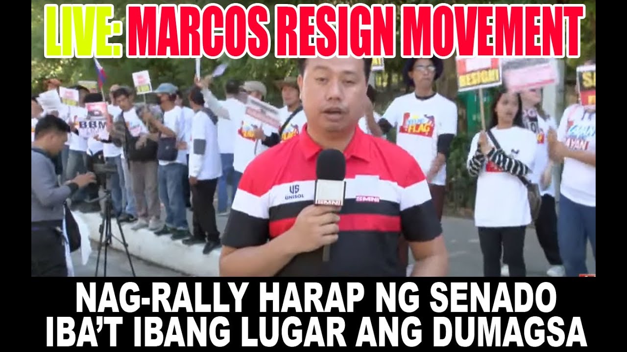 LIVE: BBM Resign movement sa harap ng Senado, iba’t ibang lugar ang ...