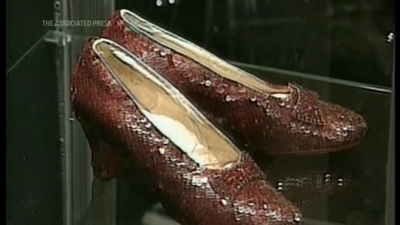 Thief who stole ‘Wizard of Oz’ ruby slippers sentenced - YouTube