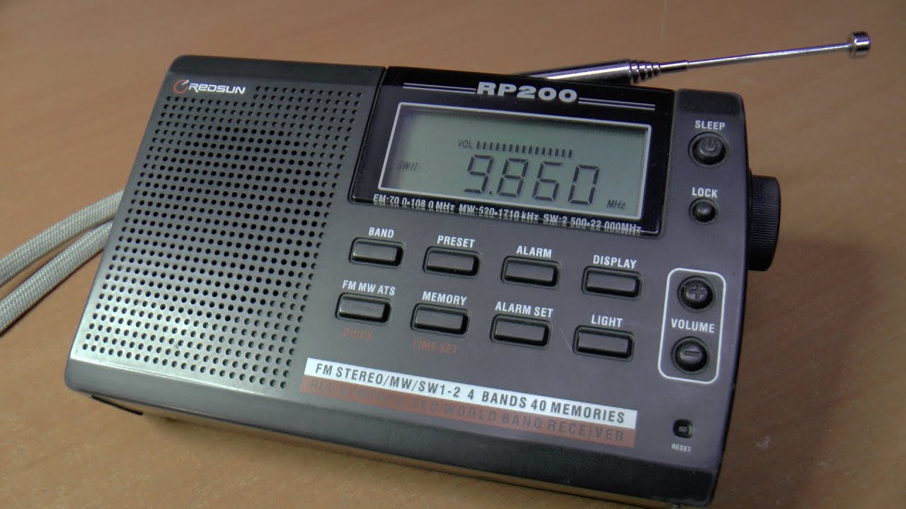 REDSUN RP200 Radio digital multibanda - YouTube