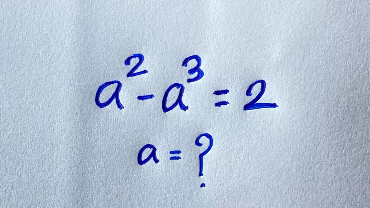 A Nice Russian math olympiad questions | Can You solve? | Algebra ...