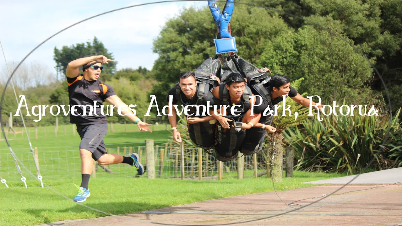 Agroventures Adventure Park, Rotorua 2016 - GoPro4/SJ4000 - YouTube
