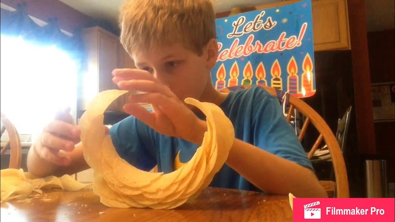 How to build a pringles ring - Step by Step - YouTube