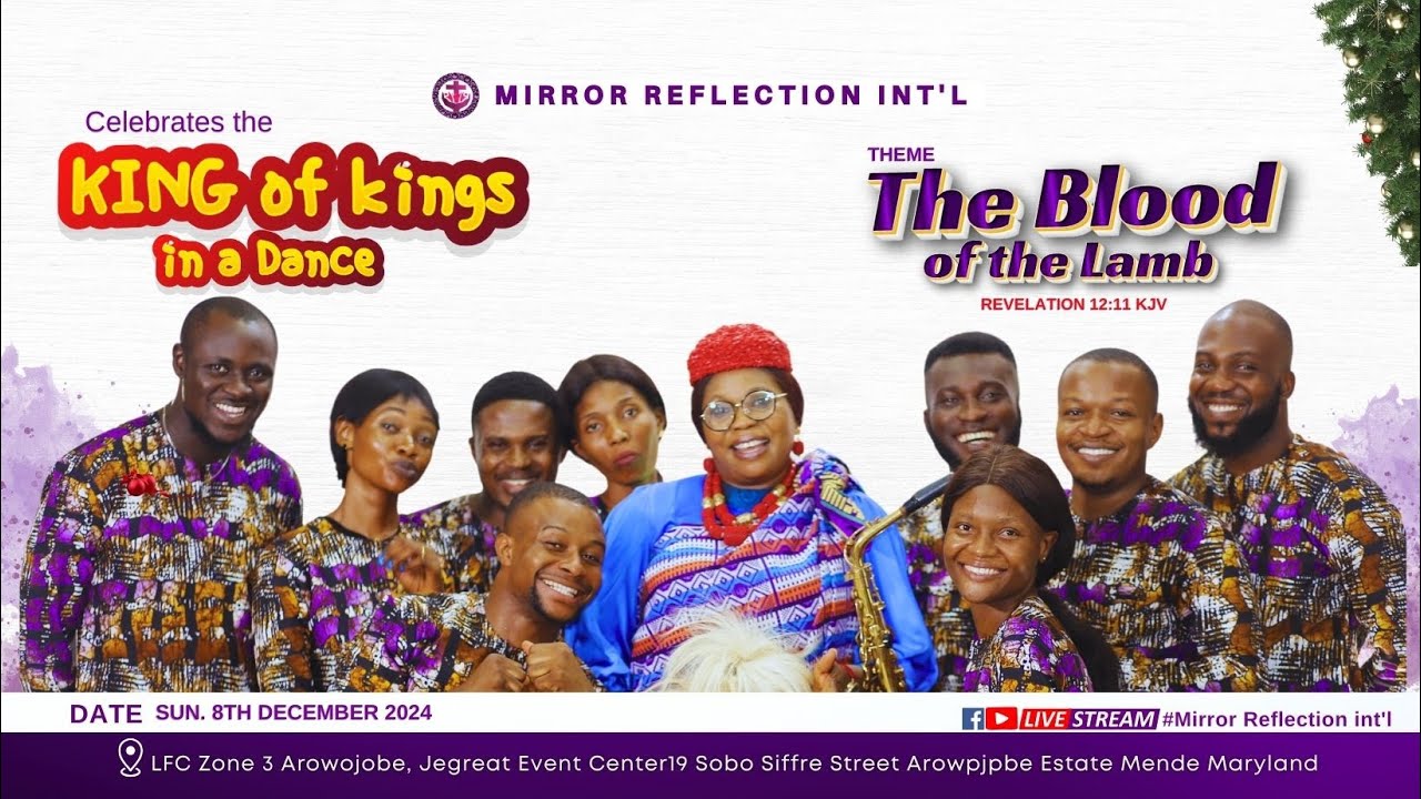 THE BLOOD OF THE LAMB| Mirror Reflection Int'l. SUN.8TH DEC 2024 - YouTube
