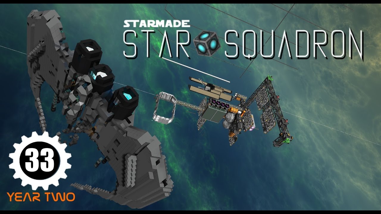 STARMADE Multiplayer Gameplay - SPACE STATION AMBUSH - Star Squadron ...