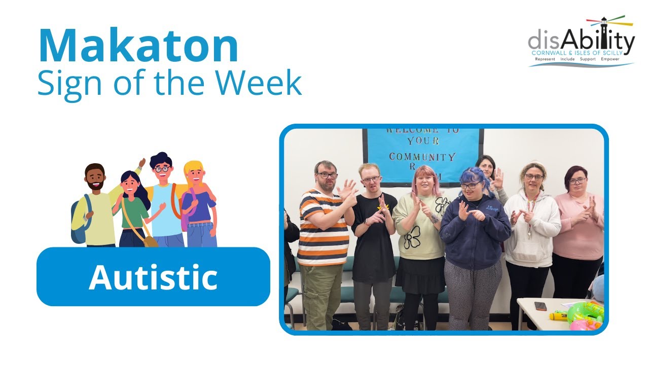 Makaton Sign of the Week | Autistic - YouTube
