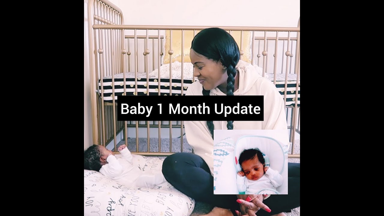 1 MONTH OLD BABY UPDATE| MEET MY NEWBORN|MOM OF 7 - YouTube