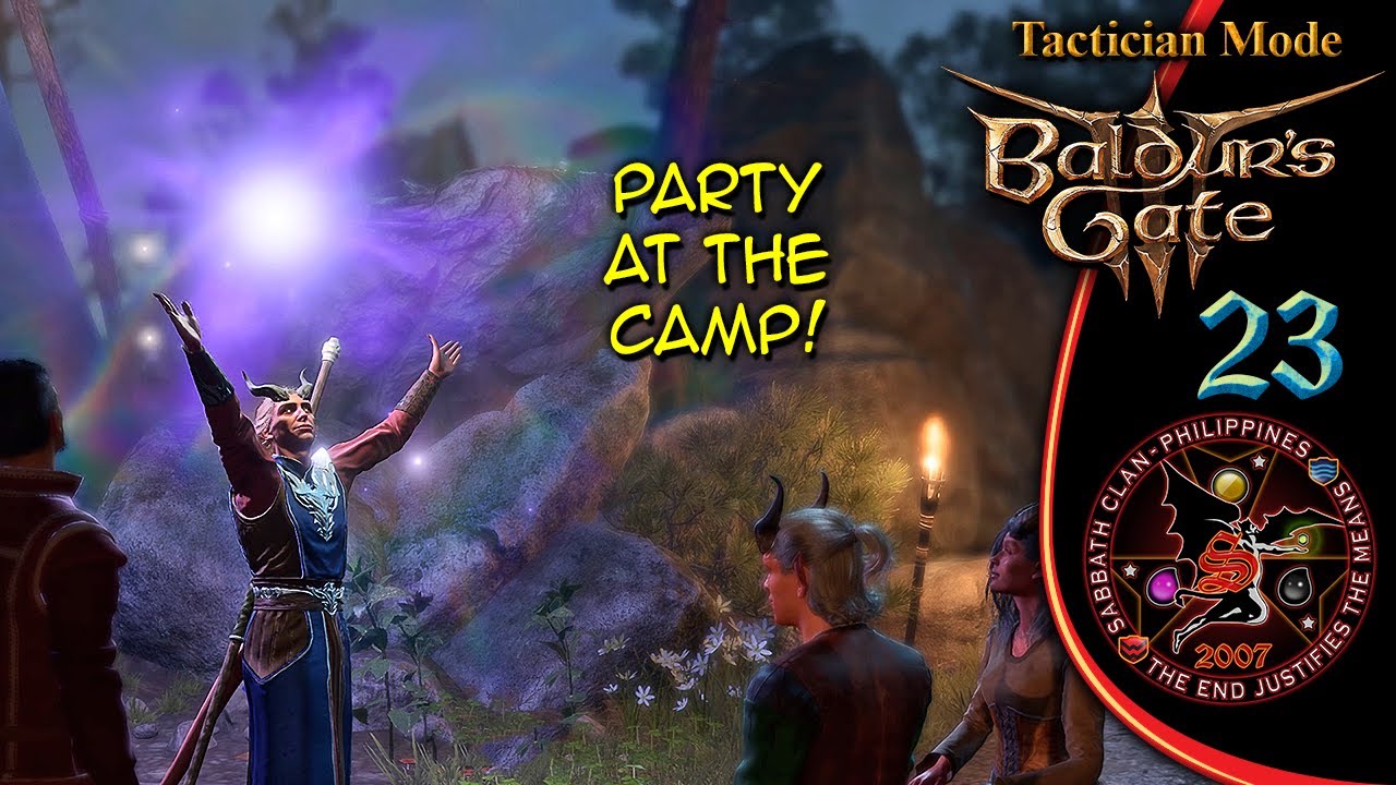 BG3: Saving the Refugees Camp Celebration – Episode 23 - YouTube
