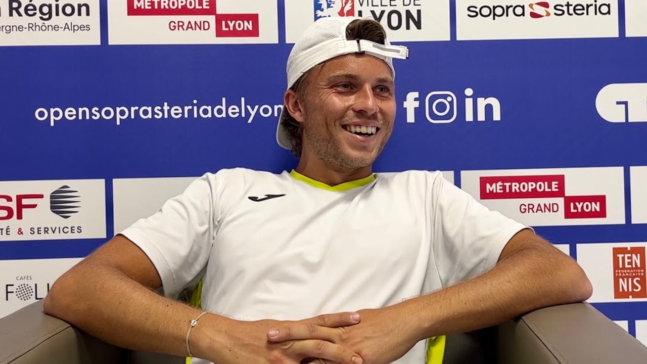 Tennis - Lyon 2024 - Alexandre Müller, en finale : "Sur gazon, je joue ...