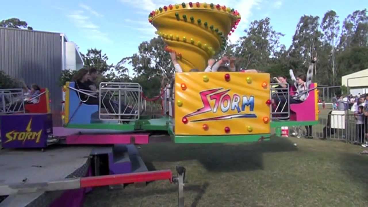 amusement ride hire brisbane STORM - YouTube