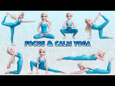 Yoga with Elsa | Yoga to Calm the Mind | Relaxing Yoga | Rainbow Yoga
