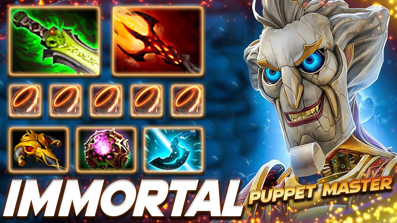 Ringmaster Immortal Puppet Master Magic Slayer - Dota 2 Pro Gameplay ...