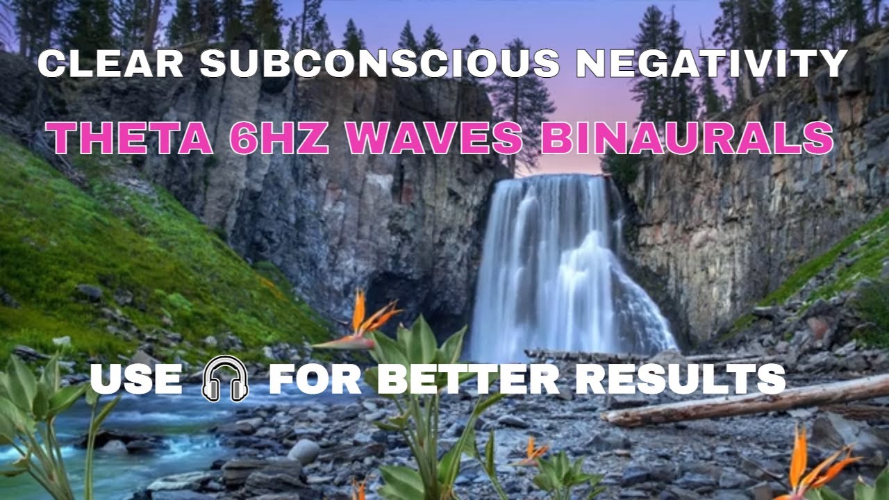 🎧 Theta Waves Binaural 6Hz Frequency and Nature Sounds - YouTube