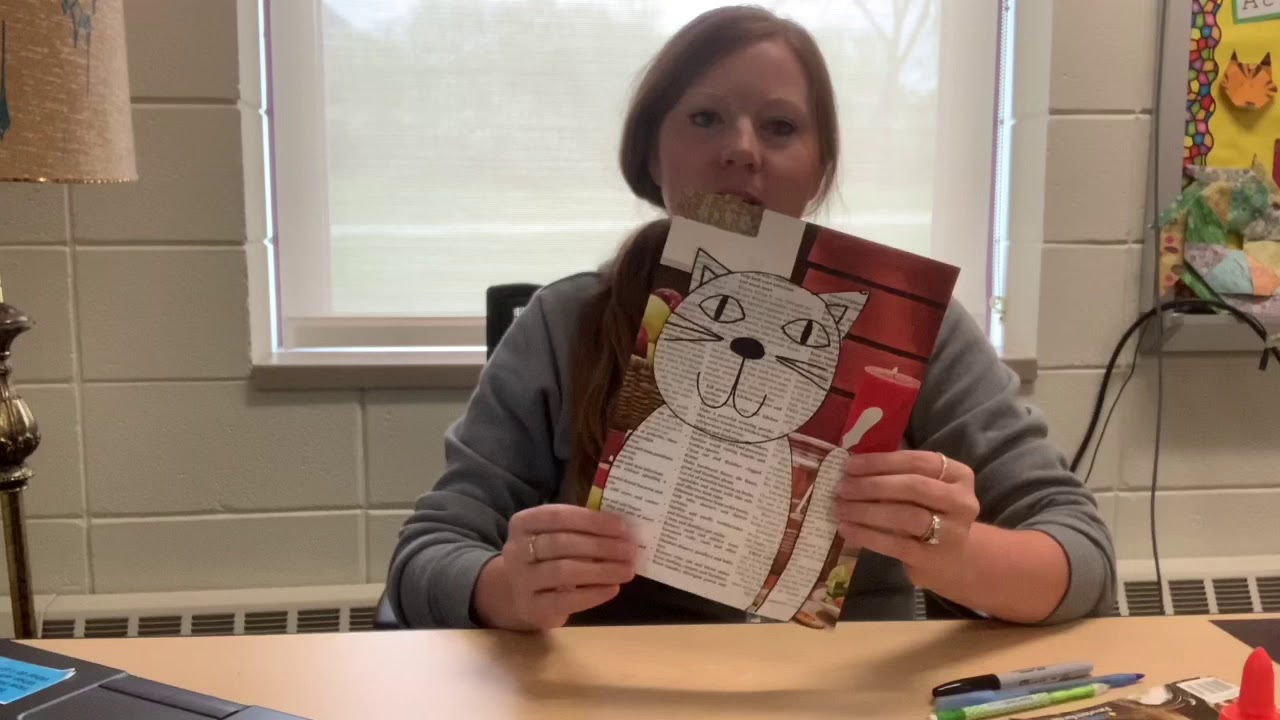 Cat drawing with Mrs. Grigg - YouTube