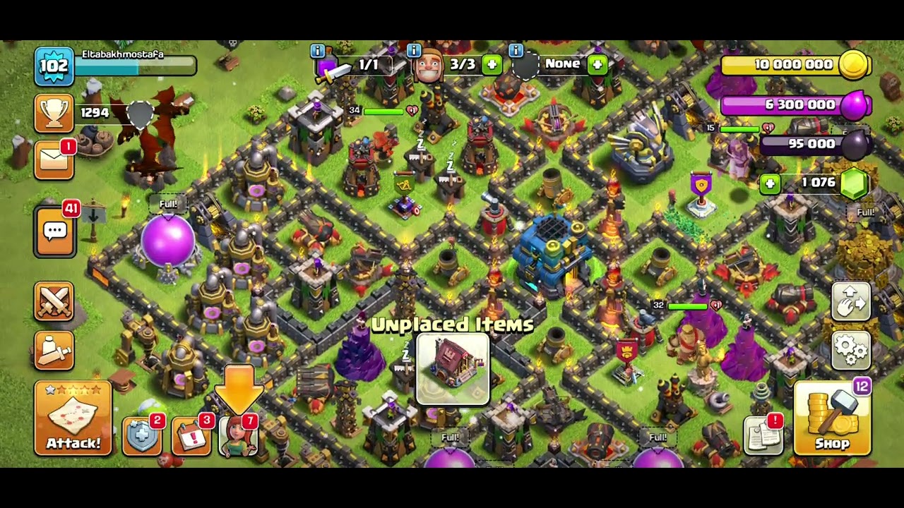 clash of clans level 101 - YouTube