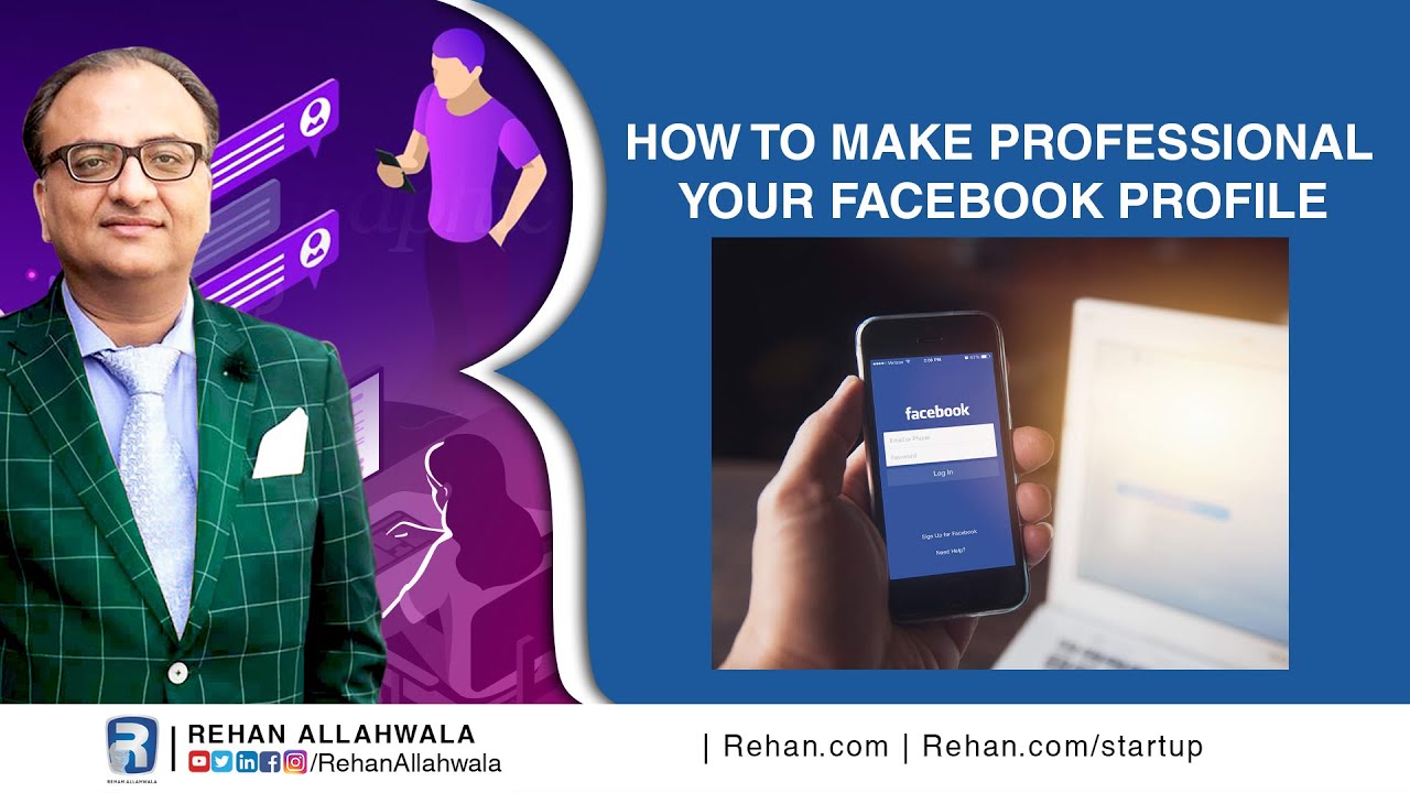 How to Make Your Professional Facebook Profile | Lecturer 15 | Free ...