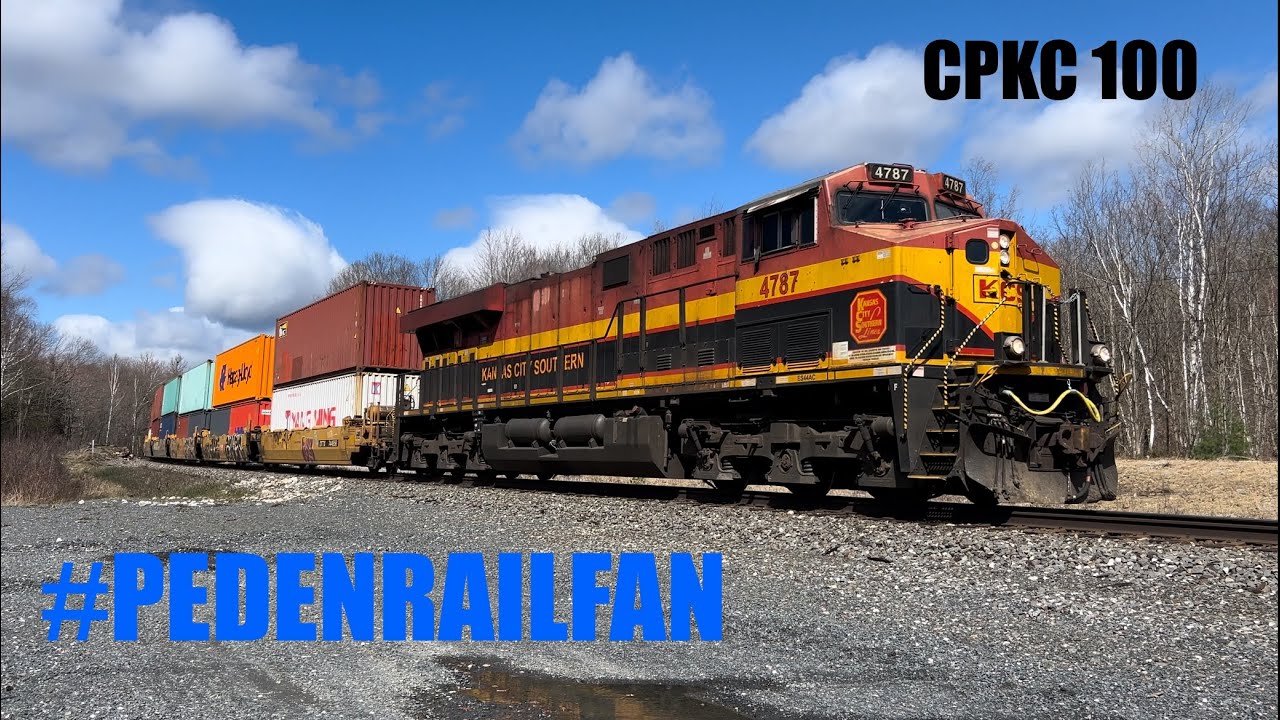 CPKC 100 featuring all KCS locomotives - YouTube