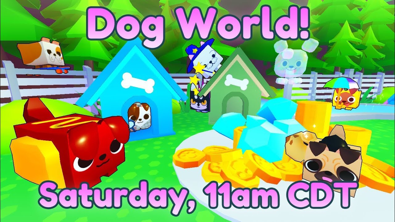 New Dog World 🐕 In Pet Simulator X #roblox - YouTube