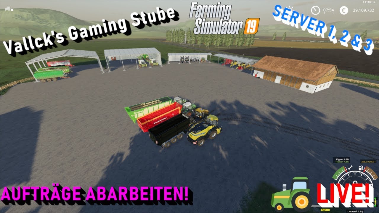 LS19 | Gras Häckseln mit New Holland FX 750 | auf der LS19_MIG_Map ...