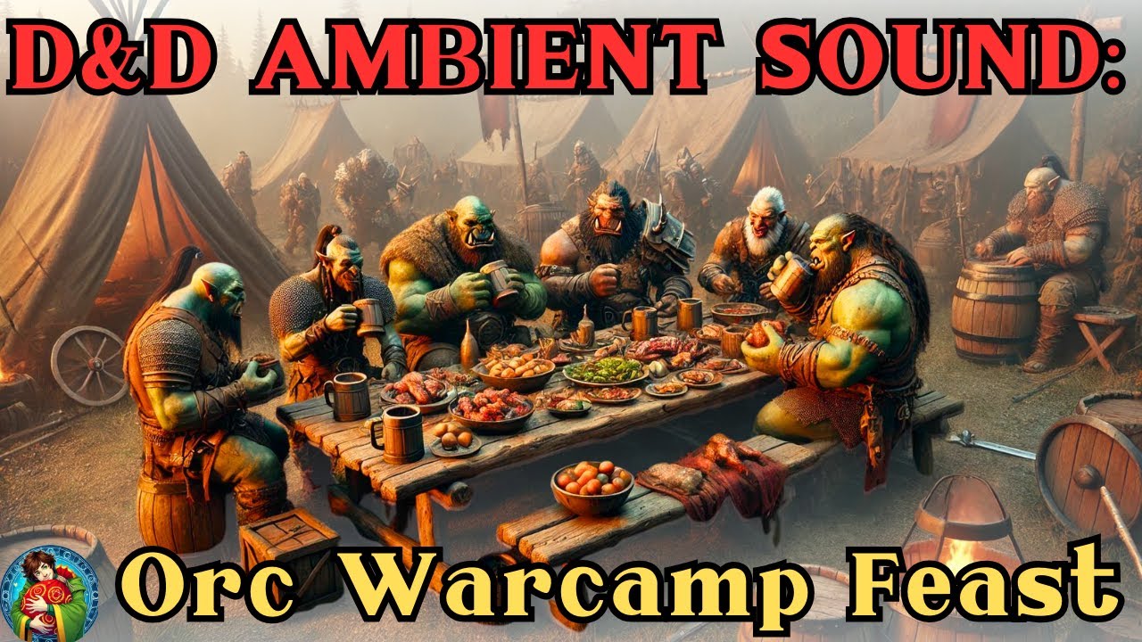 Orc Warcamp Feast | D&D Ambient Sound Experience - YouTube