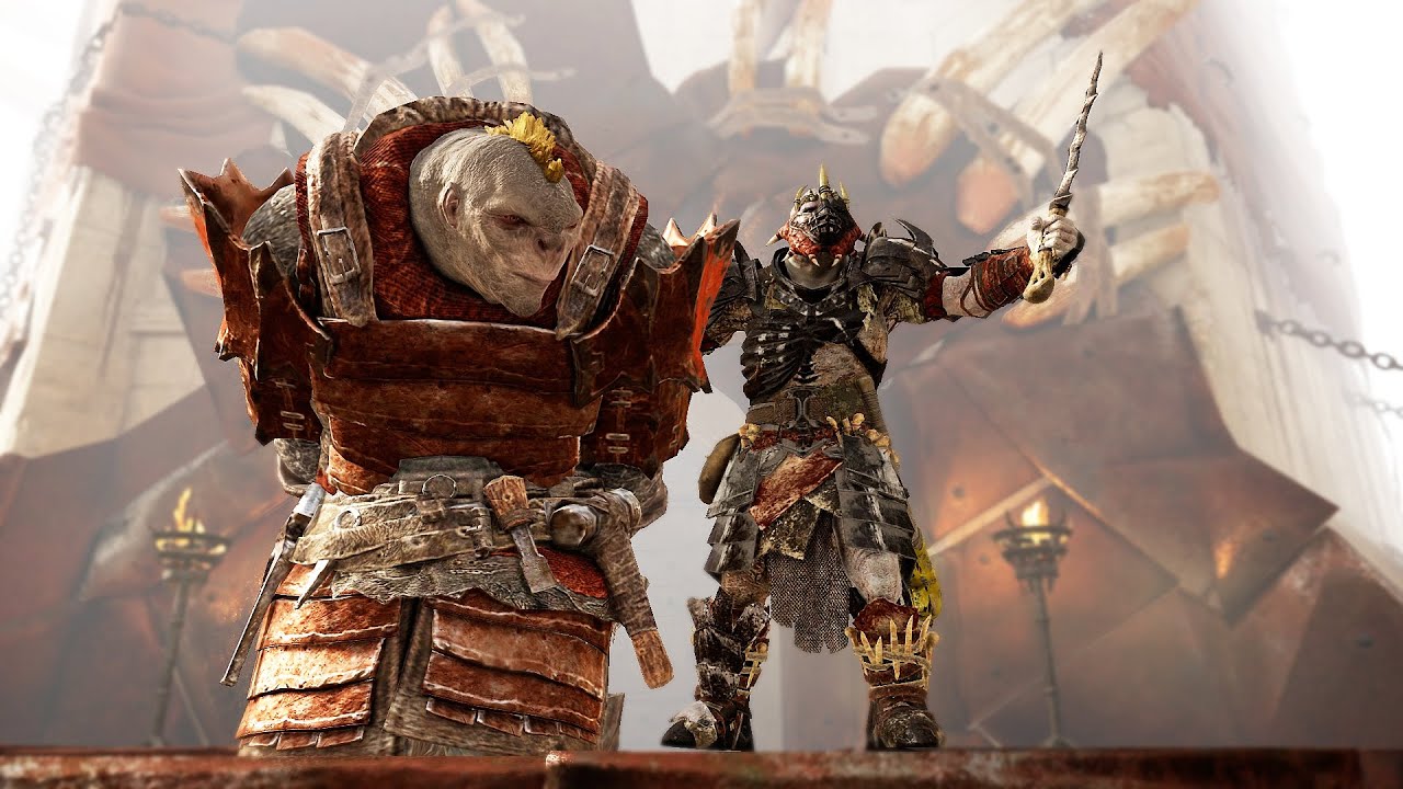 SHADOW OF WAR - UNIQUE GLORY HUNTER OVERLORD IN DESERT STRONGHOLD ...