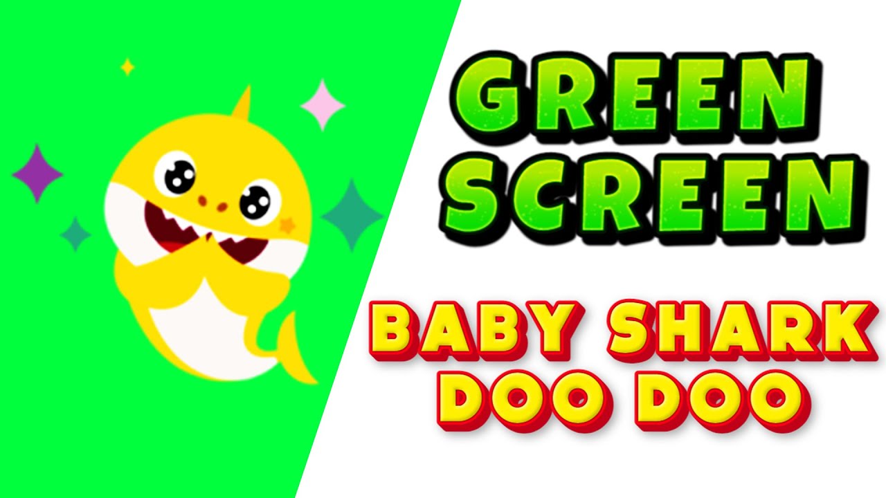 Baby Shark Green Screen Animation songs (No Copyright) - YouTube