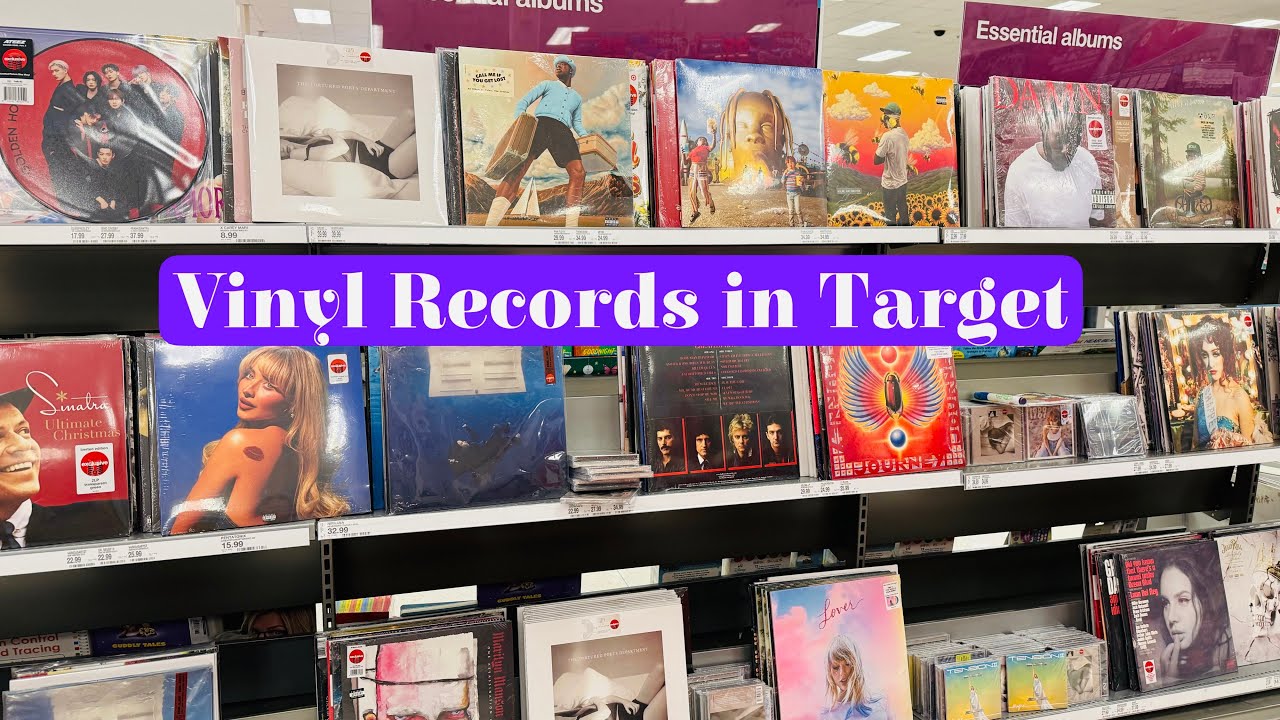 Vinyl Records in Target #musicalbums #vinyl l - YouTube