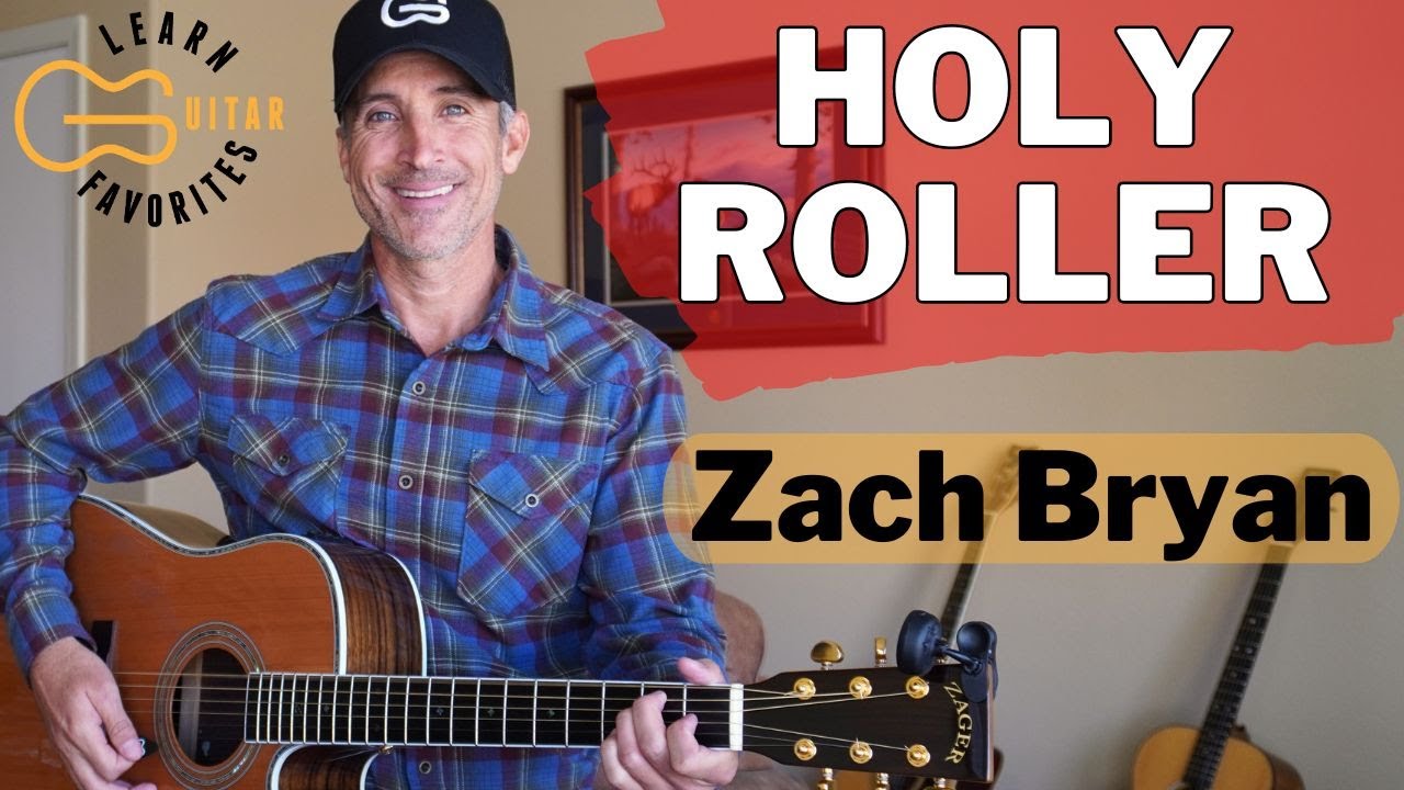 Holy Roller - Zach Bryan & Sierra Ferrell - 4 Chord Guitar Lesson - YouTube