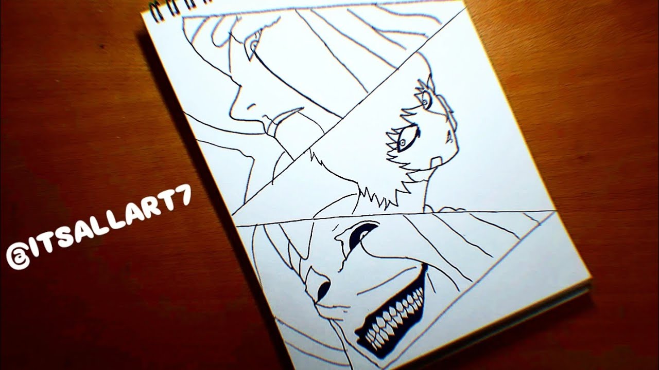 Solo leveling drawing//how to draw statue of god solo leveling//How to ...