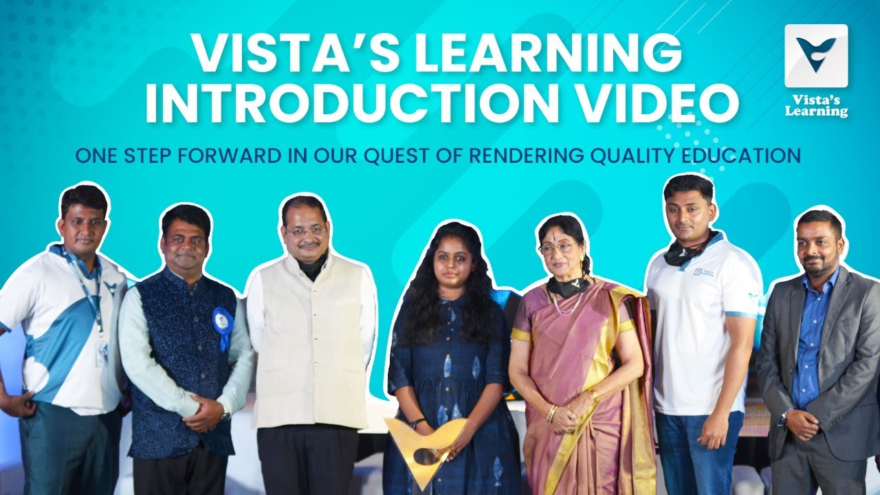 Vista's Learning Introduction Video - 📚💻Ed-Tech Company in India - YouTube