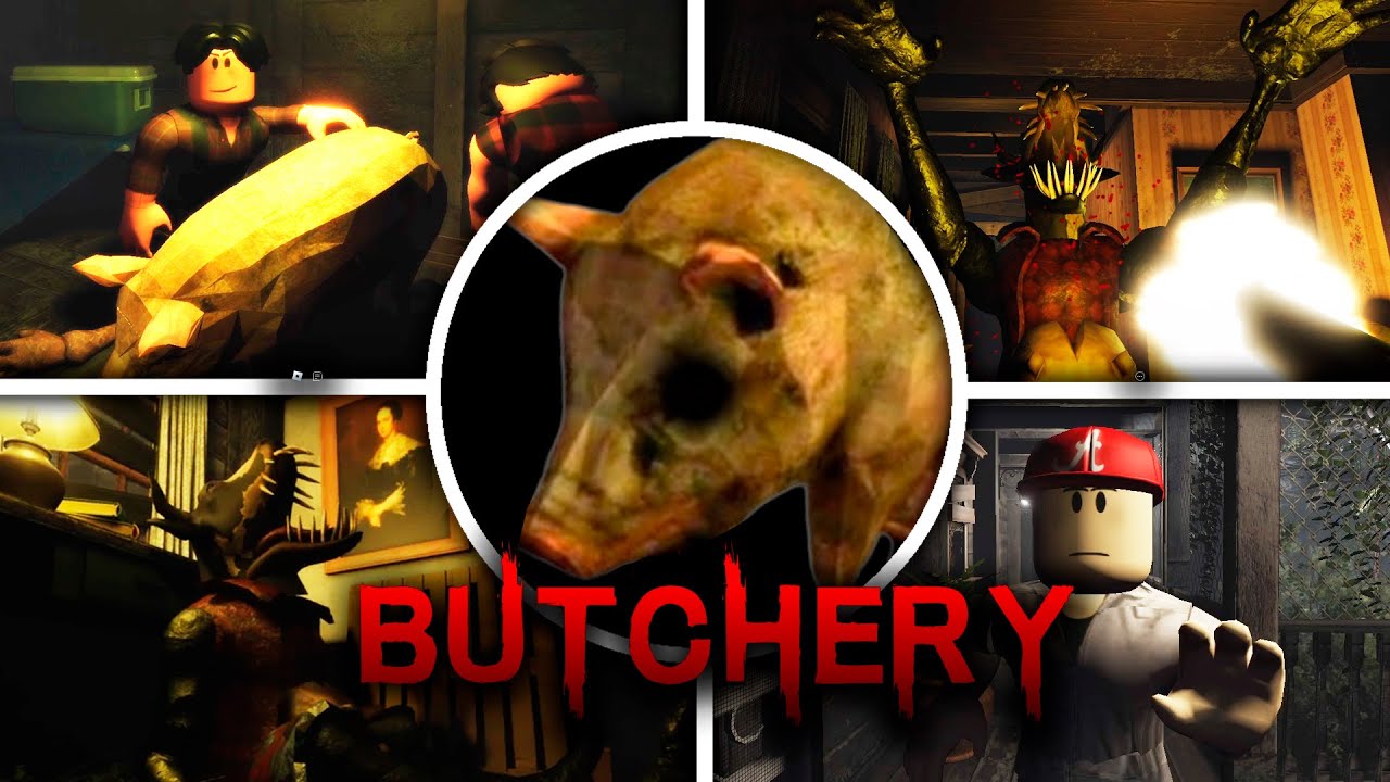 THE BUTCHERY I Chapter 1-2 (Full Walkthrough) I Roblox Horror Story ...