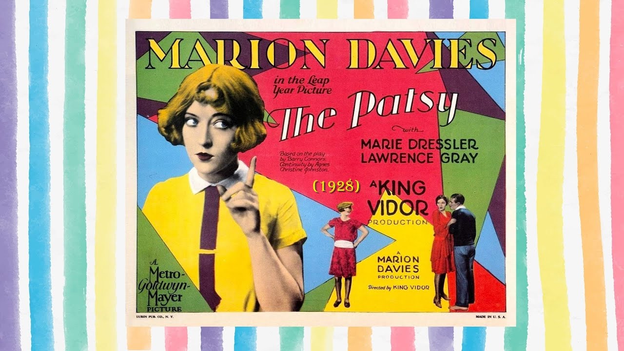 The Patsy (1928, Marion Davies, Comedy, Drama, Romance) - YouTube
