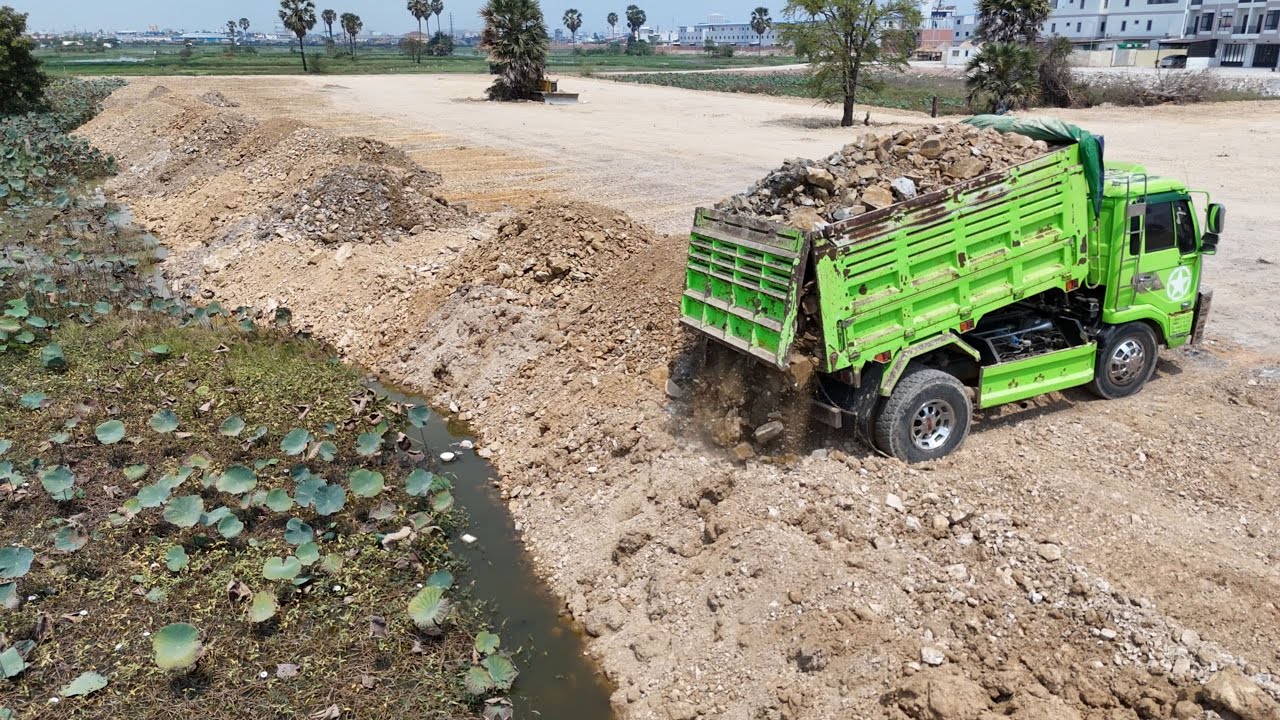 Ep24 | New Excellent Work Techniques Operator Dump Truck And D31p ...